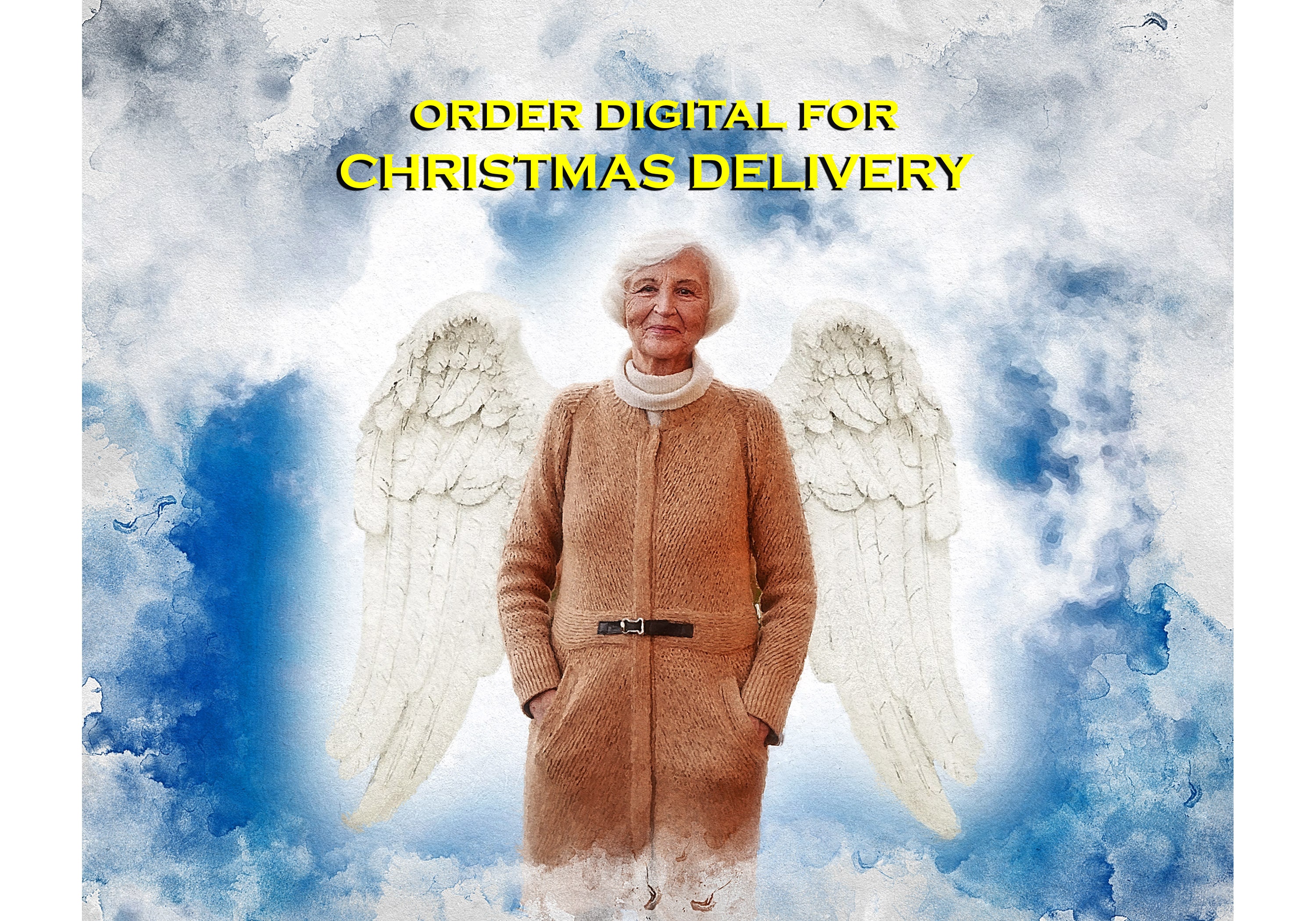 Person With Angel Wings