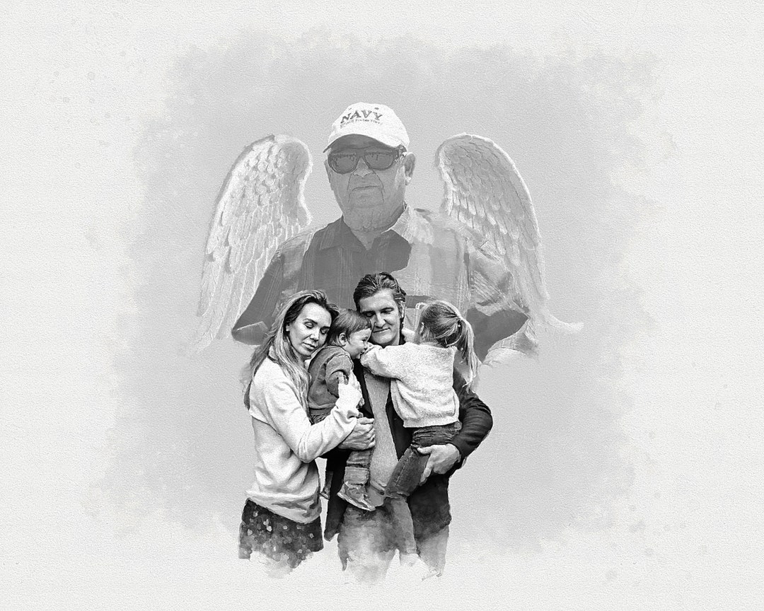 Add Person With Angel Wings, Angel Wings Family Portrait, Add Angel ...