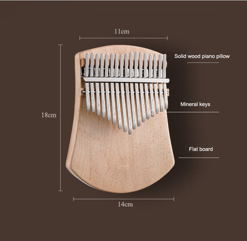 Custom Kalimba 17 Keys Thumb Piano Set Free Engraving Awesome - Etsy