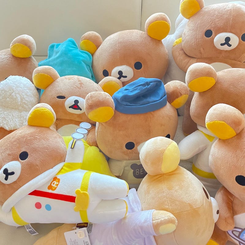 Rilakkuma San X Plushies - Etsy