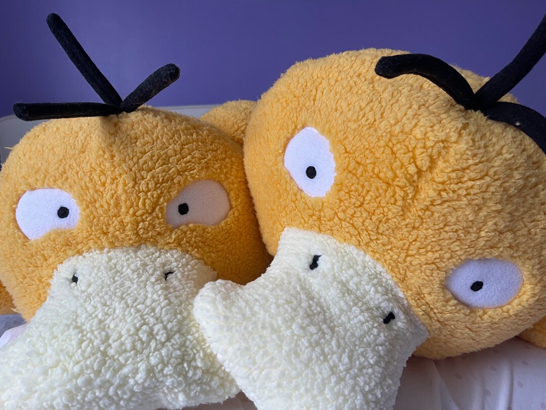 Handmade Pokémon Psyduck Pillow Plushie Ultra Soft Huggable - Etsy
