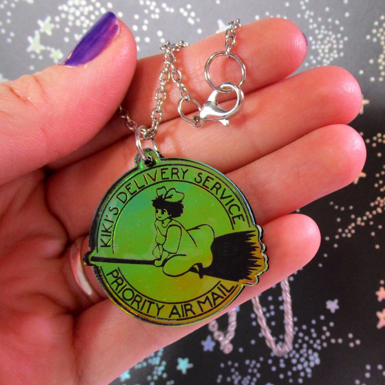 Anime Witch Delivery Service Laser Cut Jewelry Download Vector File ...