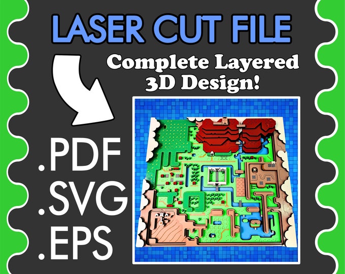 Map of Breath of the Wild: Hyrule - Etsy Canada