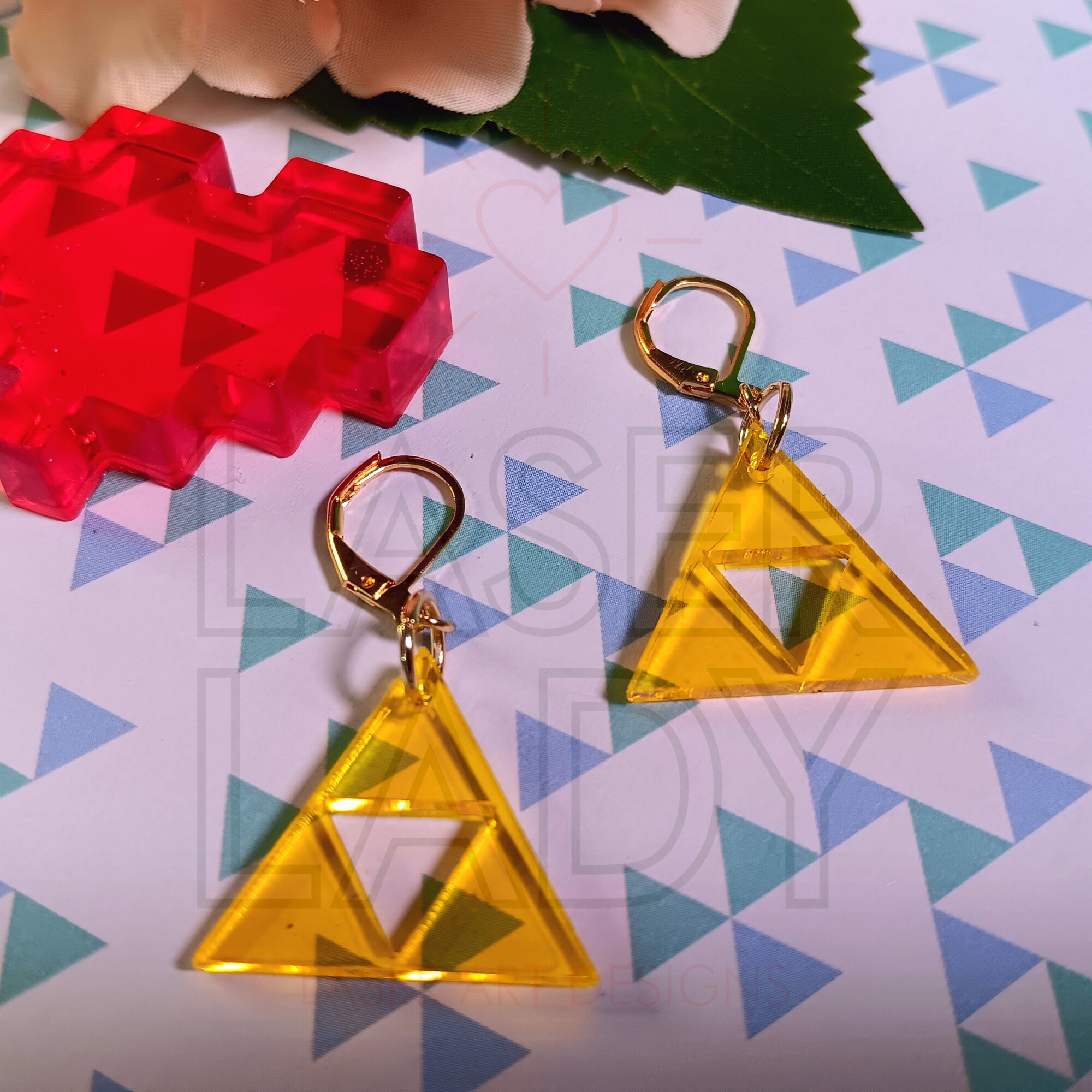Retro 8 Bit Vintage Videogame Adventure Laser Cut Jewelry File .PDF ...