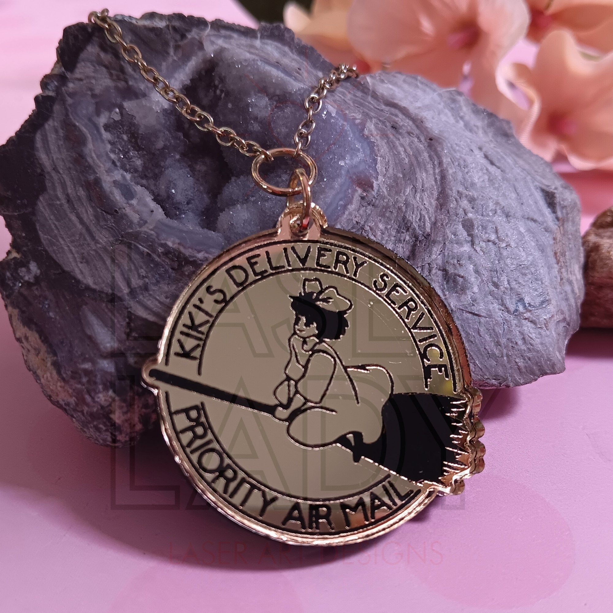 Anime Witch Delivery Service Laser Cut Jewelry Download Vector File ...