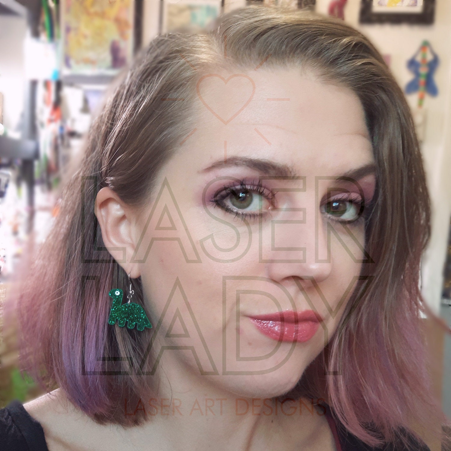 Cute Dinosaur Brontosaurus Jewelry Laser Cut File .PDF .SVG .EPS Laser ...