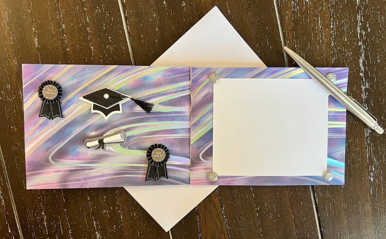 3D Graduation Card, Handmade Greeting Card - “congrats Grad” - Etsy