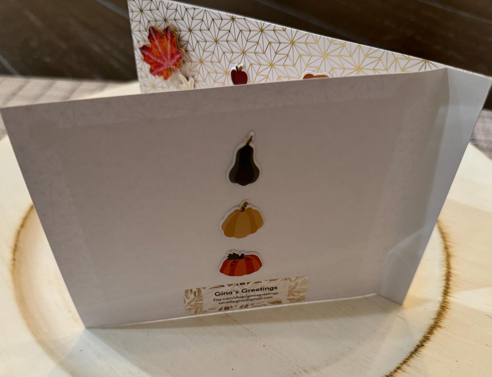 3D Thanksgiving Card, Handmade Greeting Card - “thankful” - Etsy