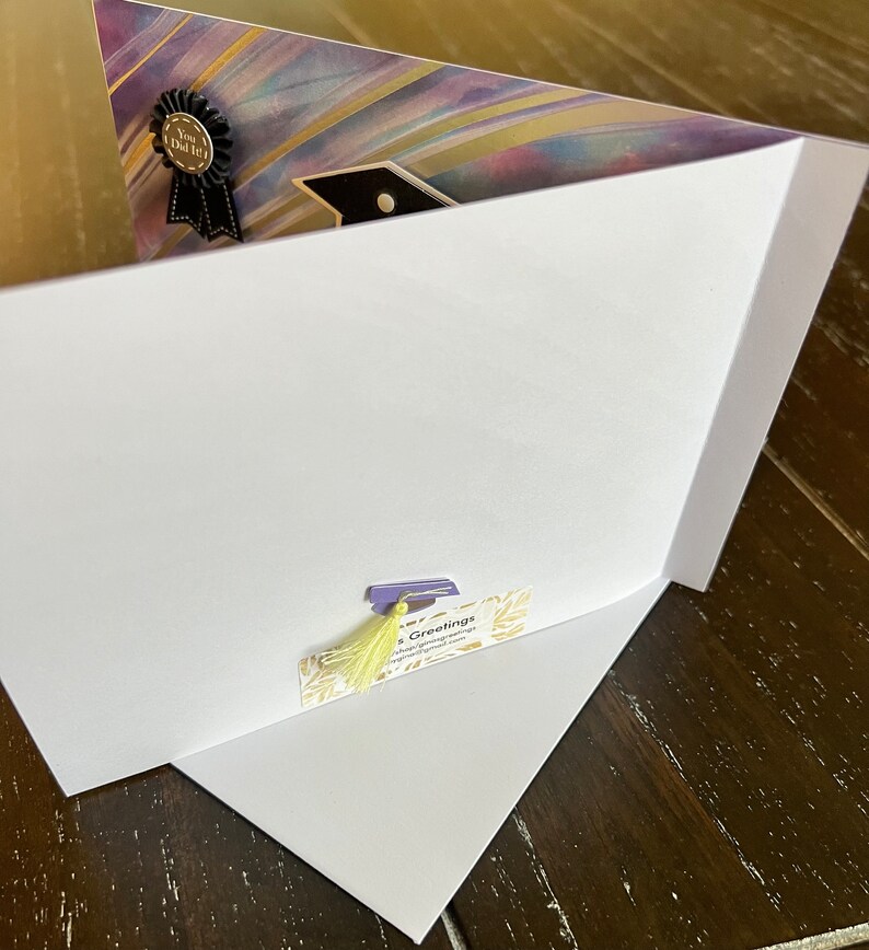 3D Graduation Card Handmade Greeting Card congrats Grad - Etsy