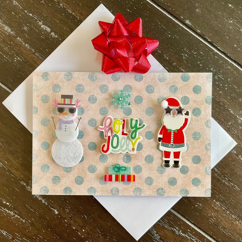 3d Christmas Card - Etsy UK