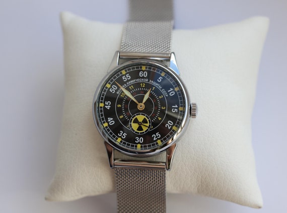 Pobeda Watch Radiation Troops Military Soviet USSR Re… - Gem