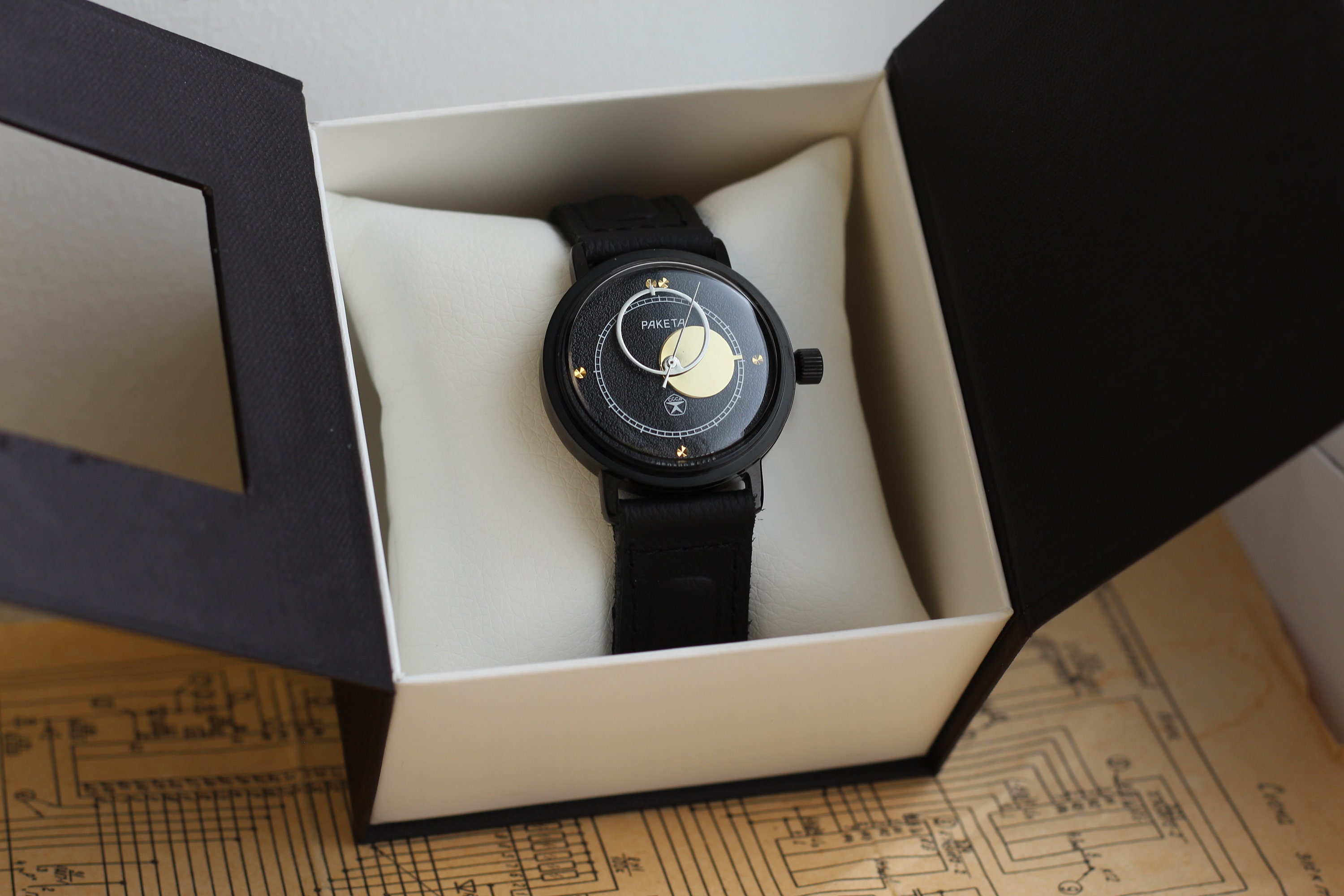 Rare Watch Raketa COPERNIC Kopernik Copernicus Moon Sun - Etsy
