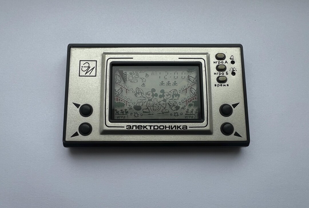 Elektronika IM 24-01 Mickey Mouse Nintendo Egg Clone / Soviet Game Game ...