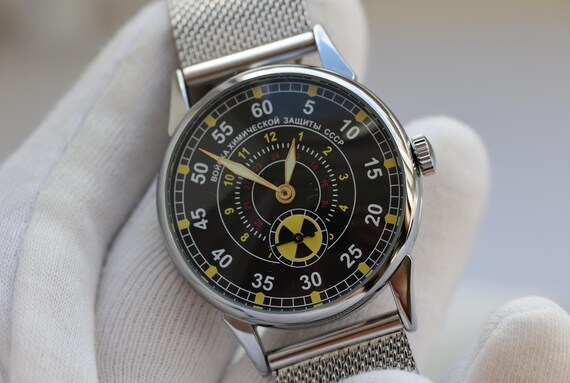 Pobeda Watch Radiation Troops Military Soviet USSR Re… - Gem