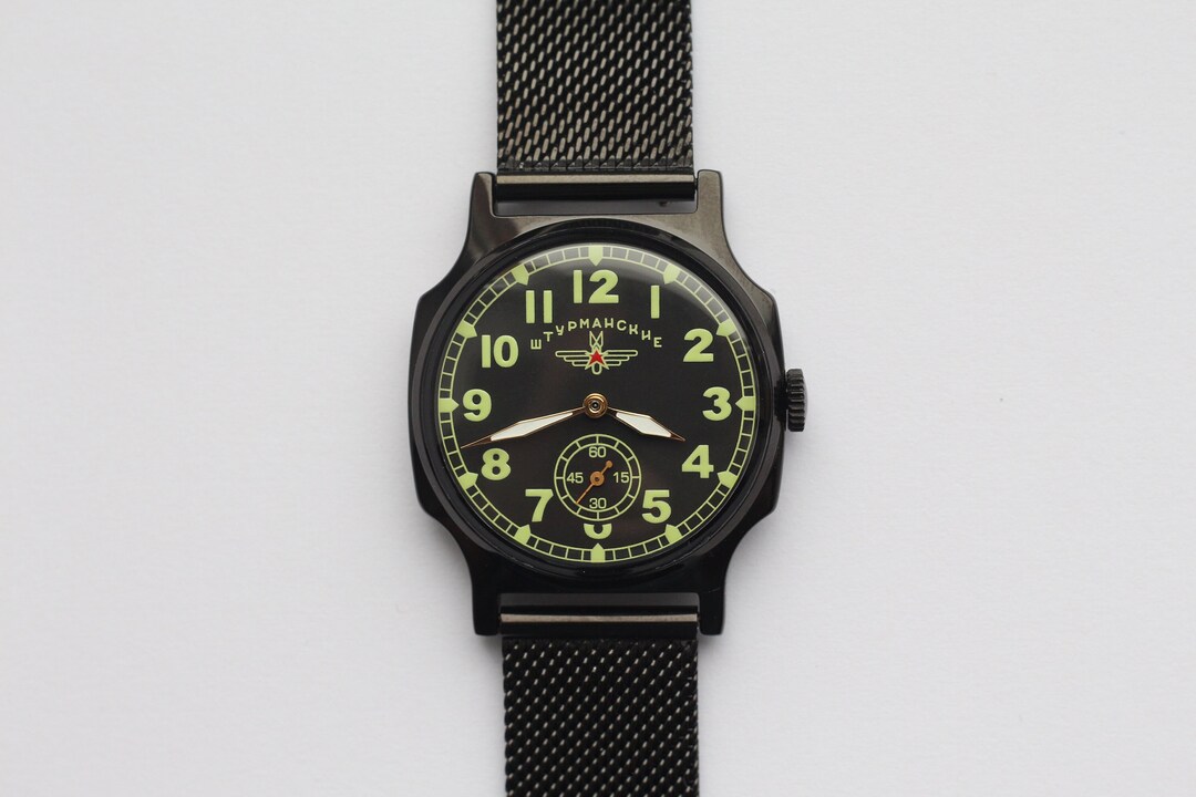 Vintage Watches Pobeda Shturmanskie 2602 - Vintage Mens Watch ...