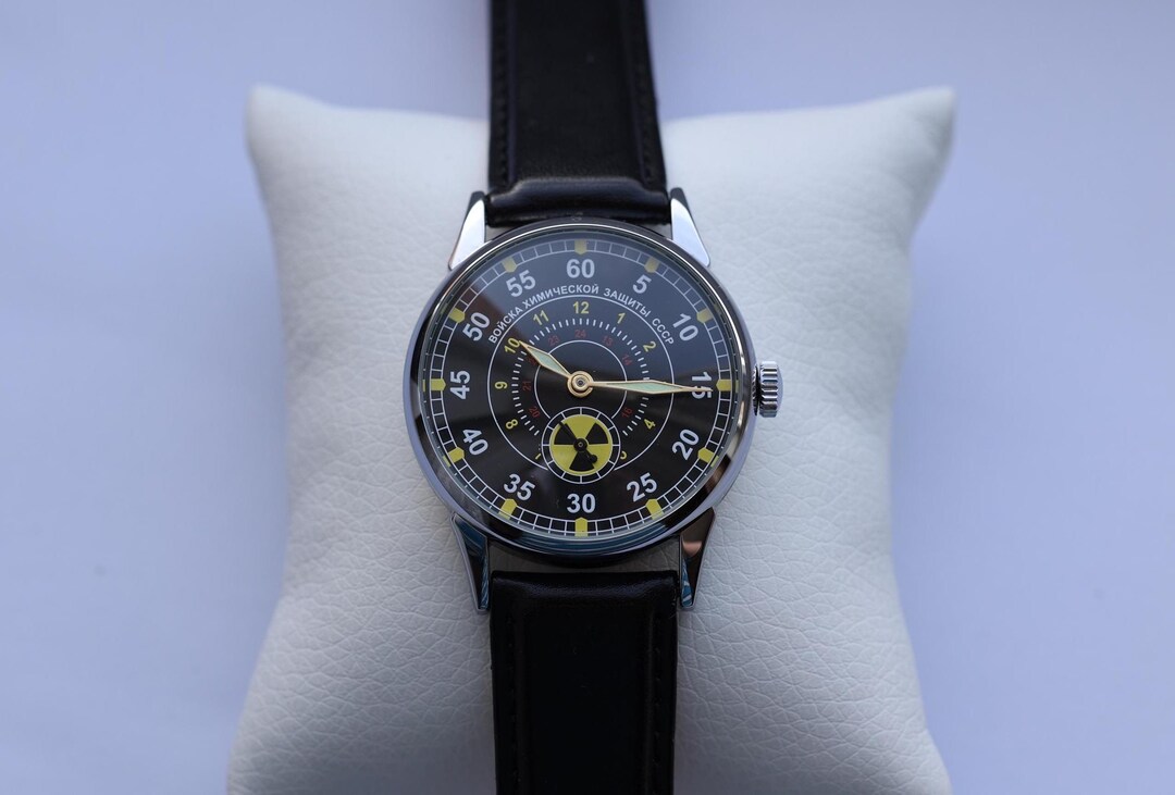 Mechanical Watch Pobeda Radiation Chemical Protection of the USSR Watch ...