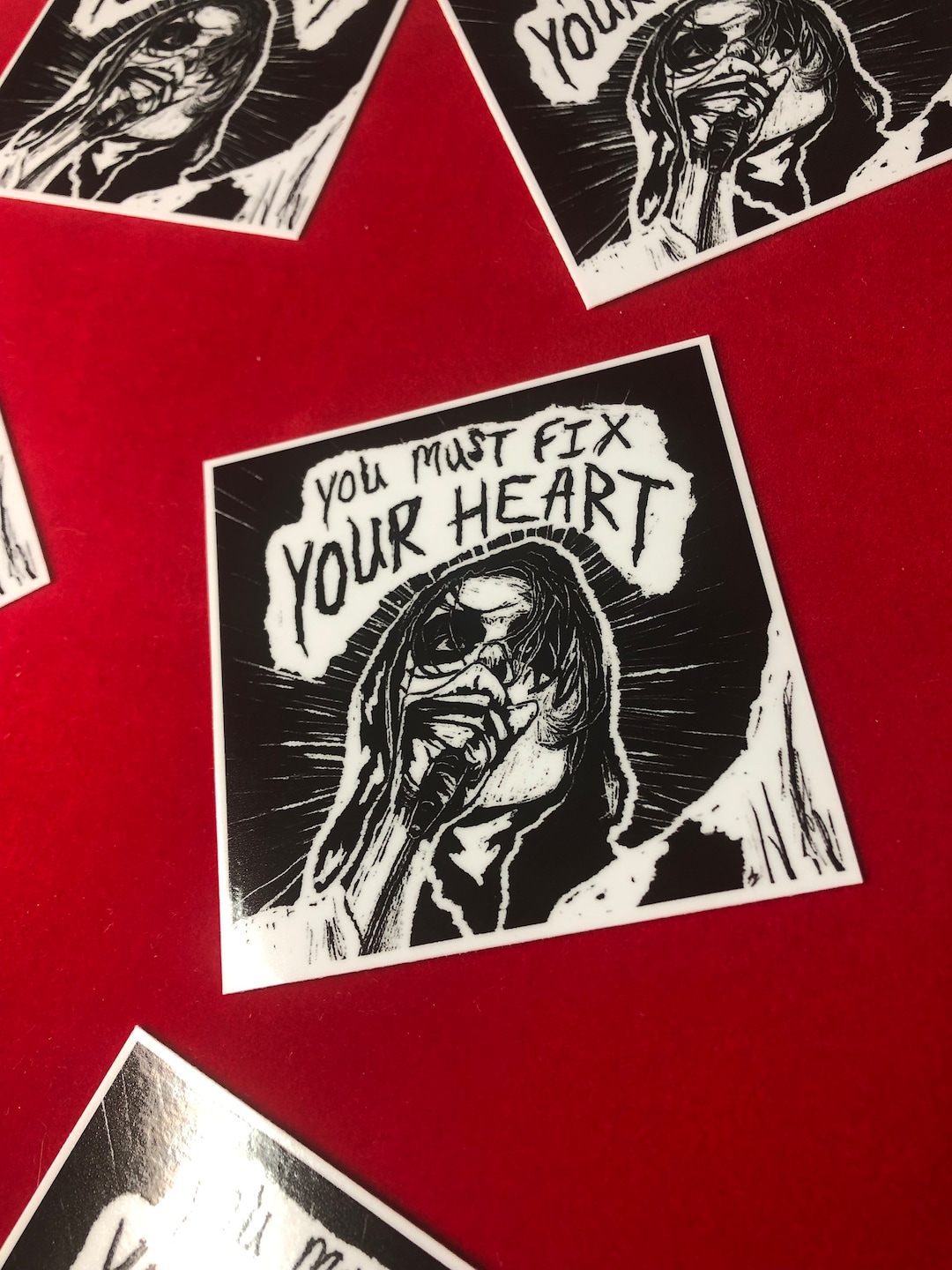 Fix Your Heart Gerard Sticker - Etsy