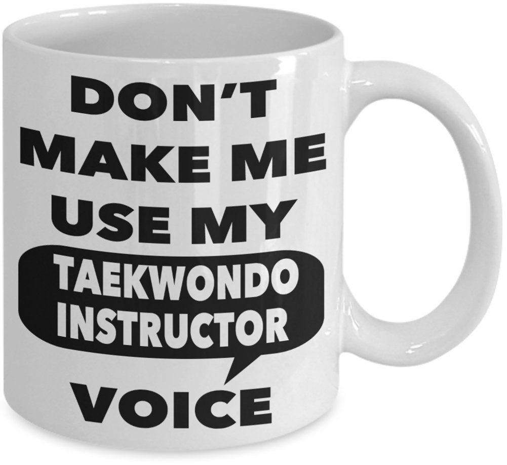 Taekwondo Instructor Taekwondo Instructor Gift Taekwondo | Etsy