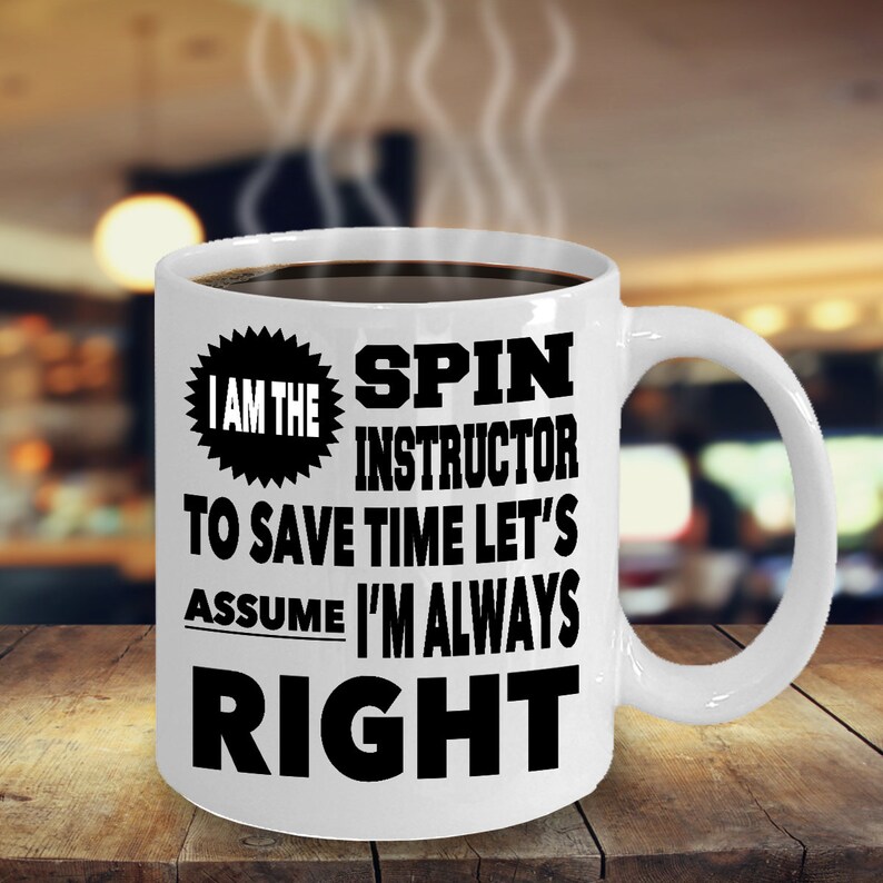Spin Instructor Spin Instructor Gifts Spin Instructor Mug - Etsy