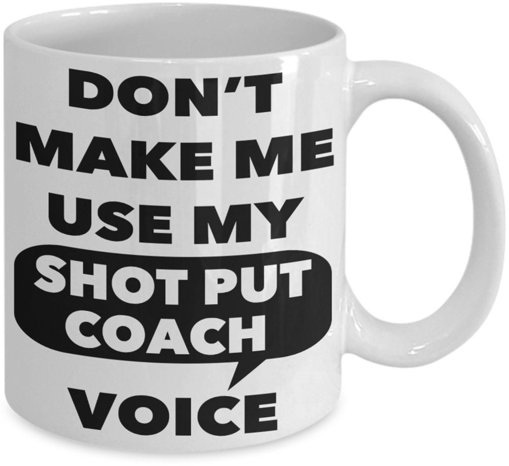 Coaching Shot Put, Shot Put Coach, Shot Put Coach Gift, Shot Put Coach ...