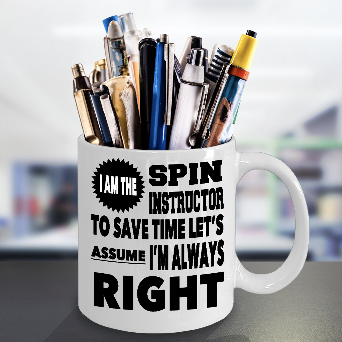 Spin Instructor Spin Instructor Gifts Spin Instructor Mug | Etsy