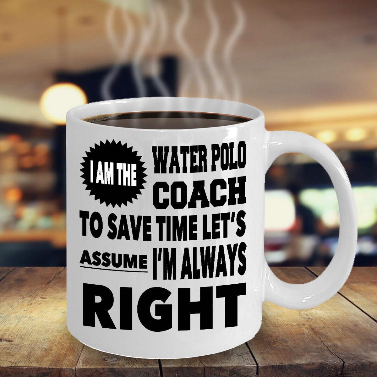 Water Polo Coach, Water Polo Coach Gifts, Water Polo Coach Mug, Water ...