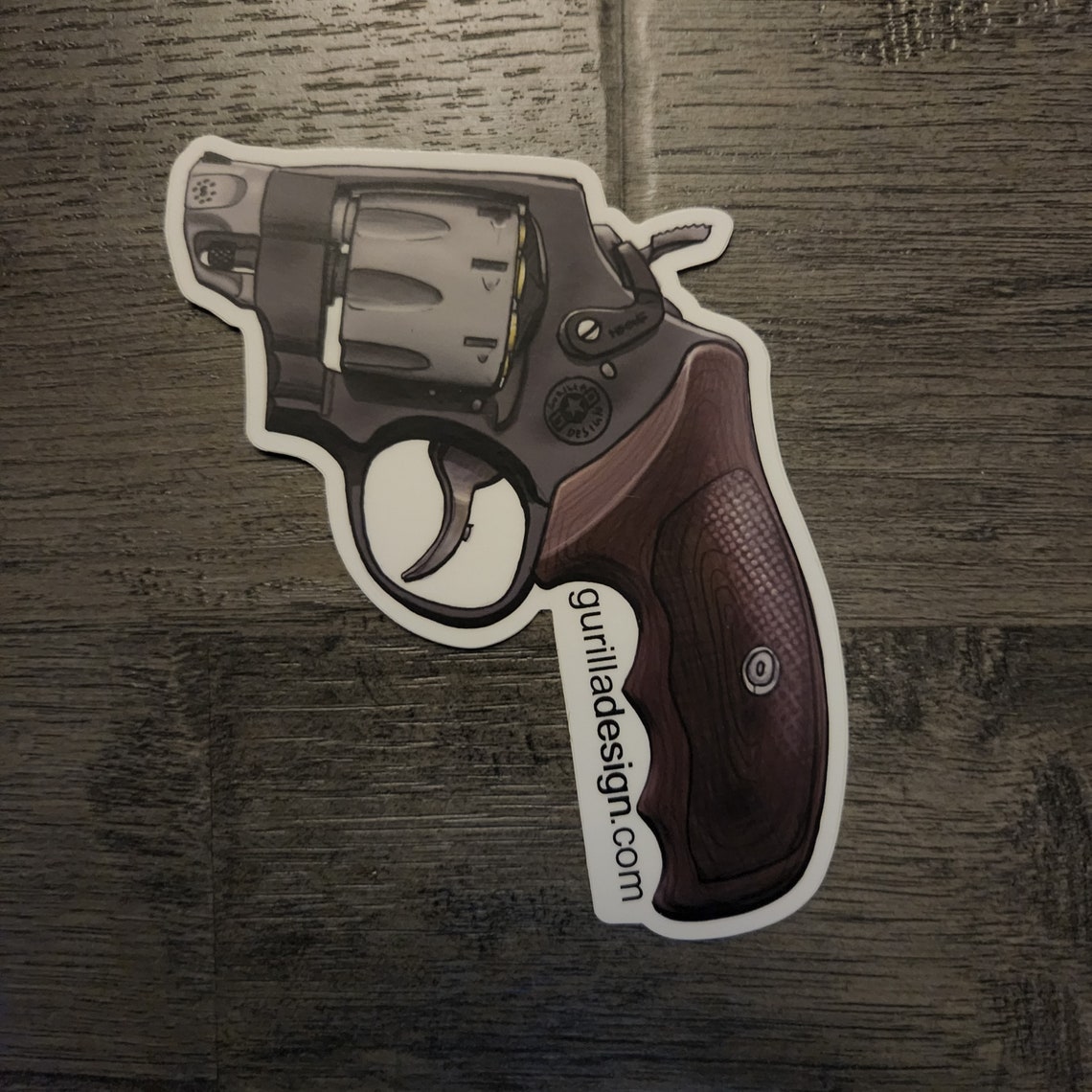 Cartoon Pistol Decals - Etsy