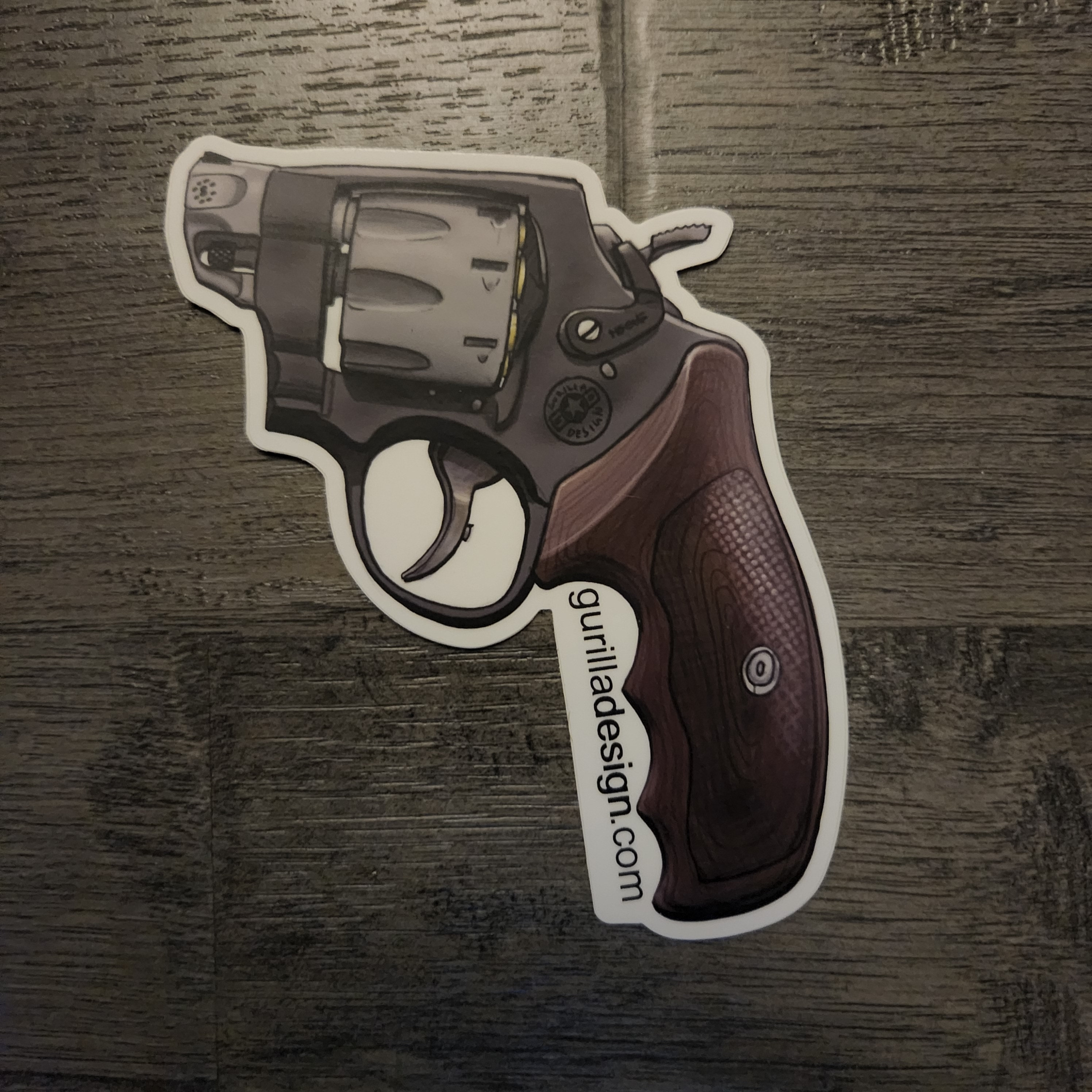 Cartoon Pistol Decals - Etsy