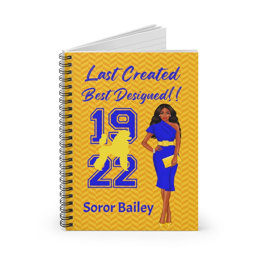 Sigma Gamma Rho Themed Spiral Notebook - Ruled Line - Etsy