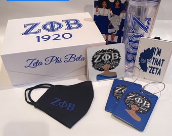 Zeta Phi Beta Box - Etsy