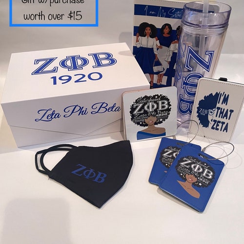 Zeta Phi Beta Gift Box - Etsy