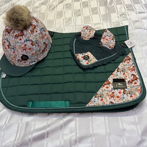 Equestrian Horse Riding Set With Horse Design Full Matchy Matchy - Can ...