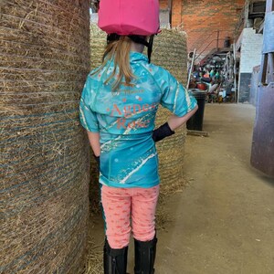 Equestrian Horse Riding Set Mint Marble Print Full Matchy Matchy - Can ...