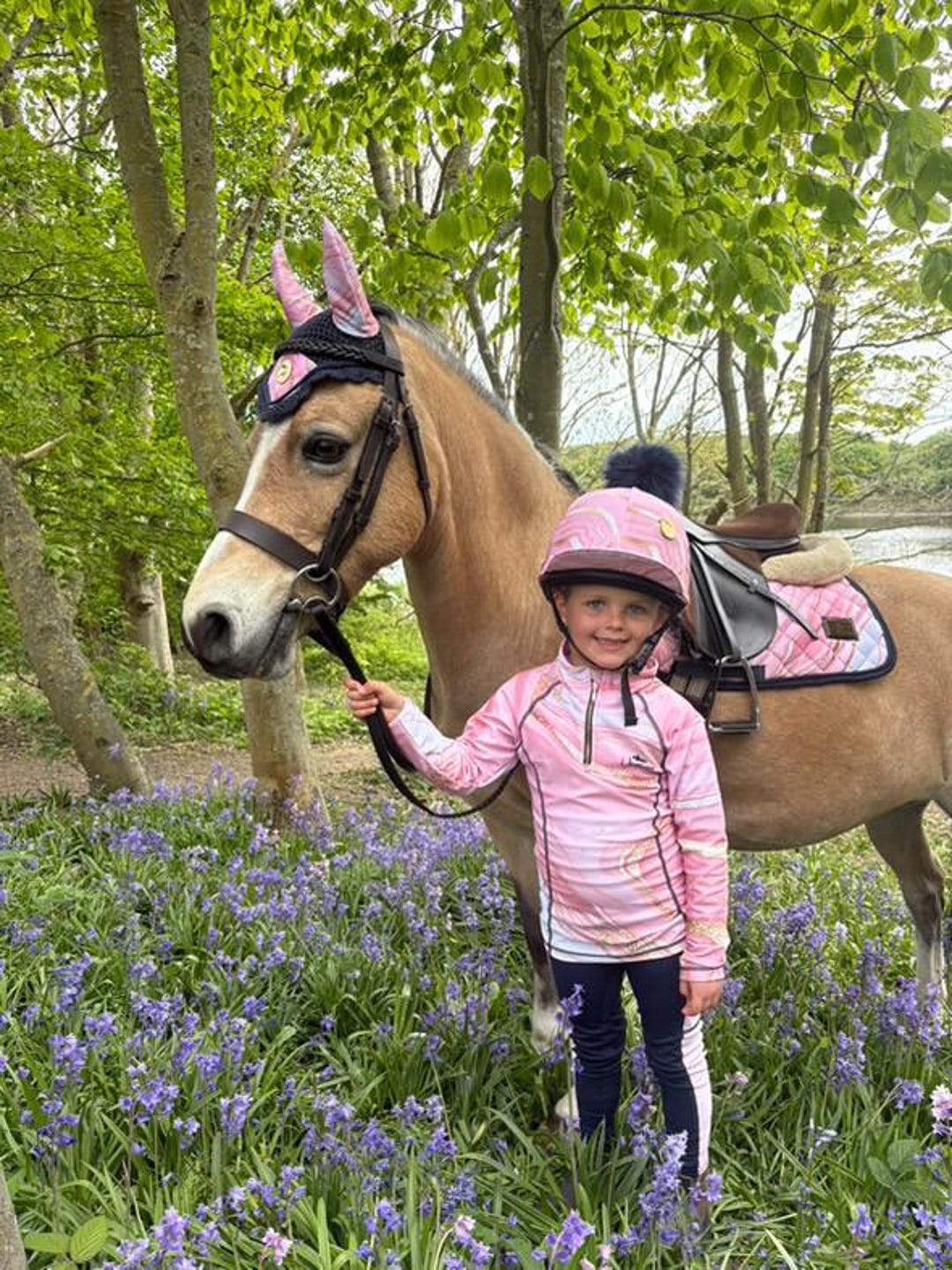Equestrians Fully Matchy Matchy Long Sleeved Baselayer Sets Children’s ...