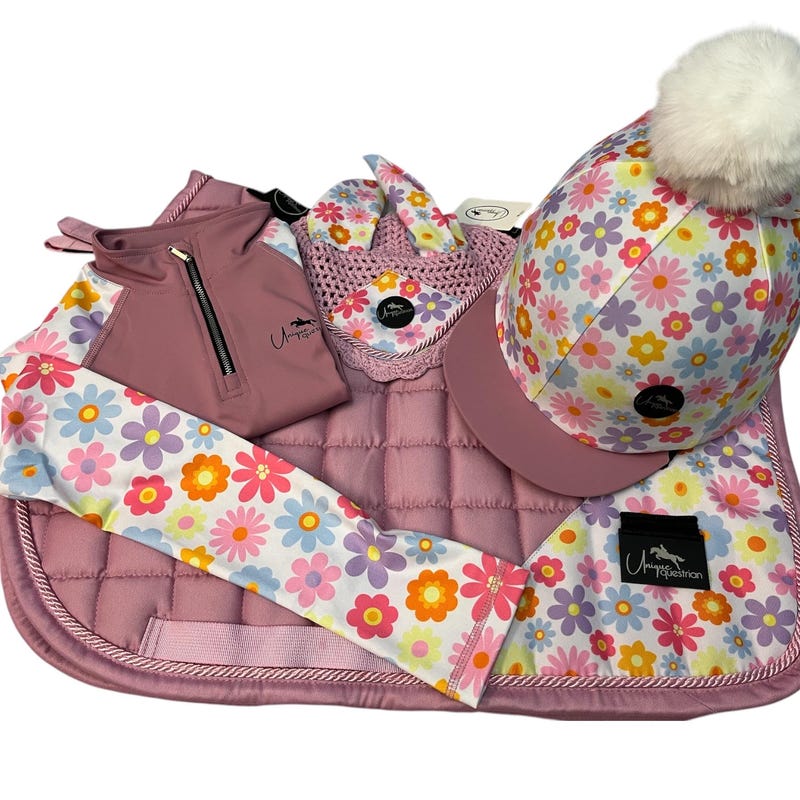 Pink Glitter Pony Set - Etsy UK