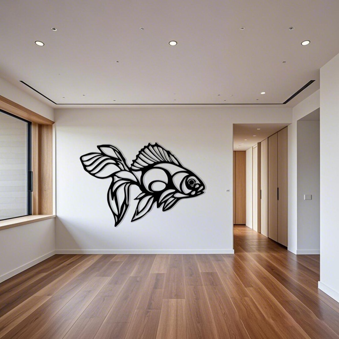 Koi Fish Svg Dxf Png Dwg High-quality PDF Laser Cut Files, Wall Art ...