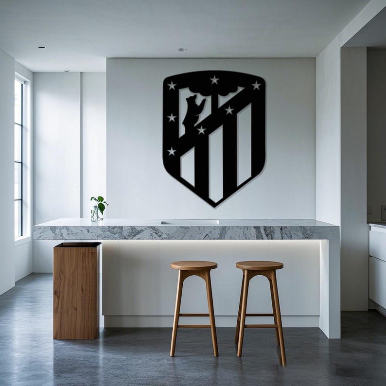 Atletico Madrid Logo | Laser Cutting File | Dxf, Svg, Png, Pdf ...