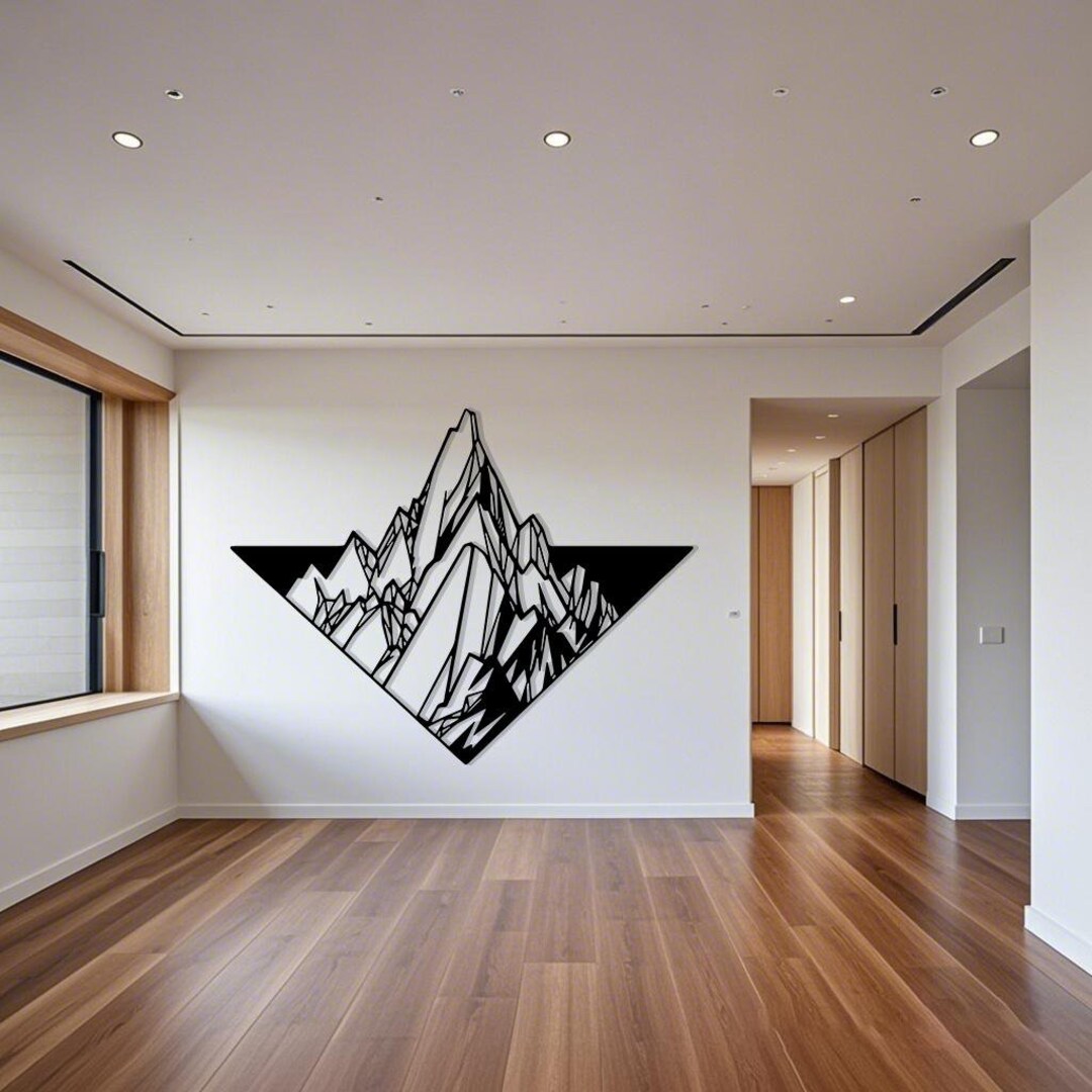 Triangle Rocks Svg Dxf Png Dwg High-quality PDF Mountain Silhouette ...