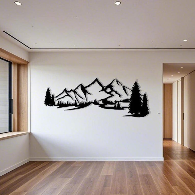 Mountains Laser Cut Files - Svg Dxf Png Dwg High-quality PDF ...