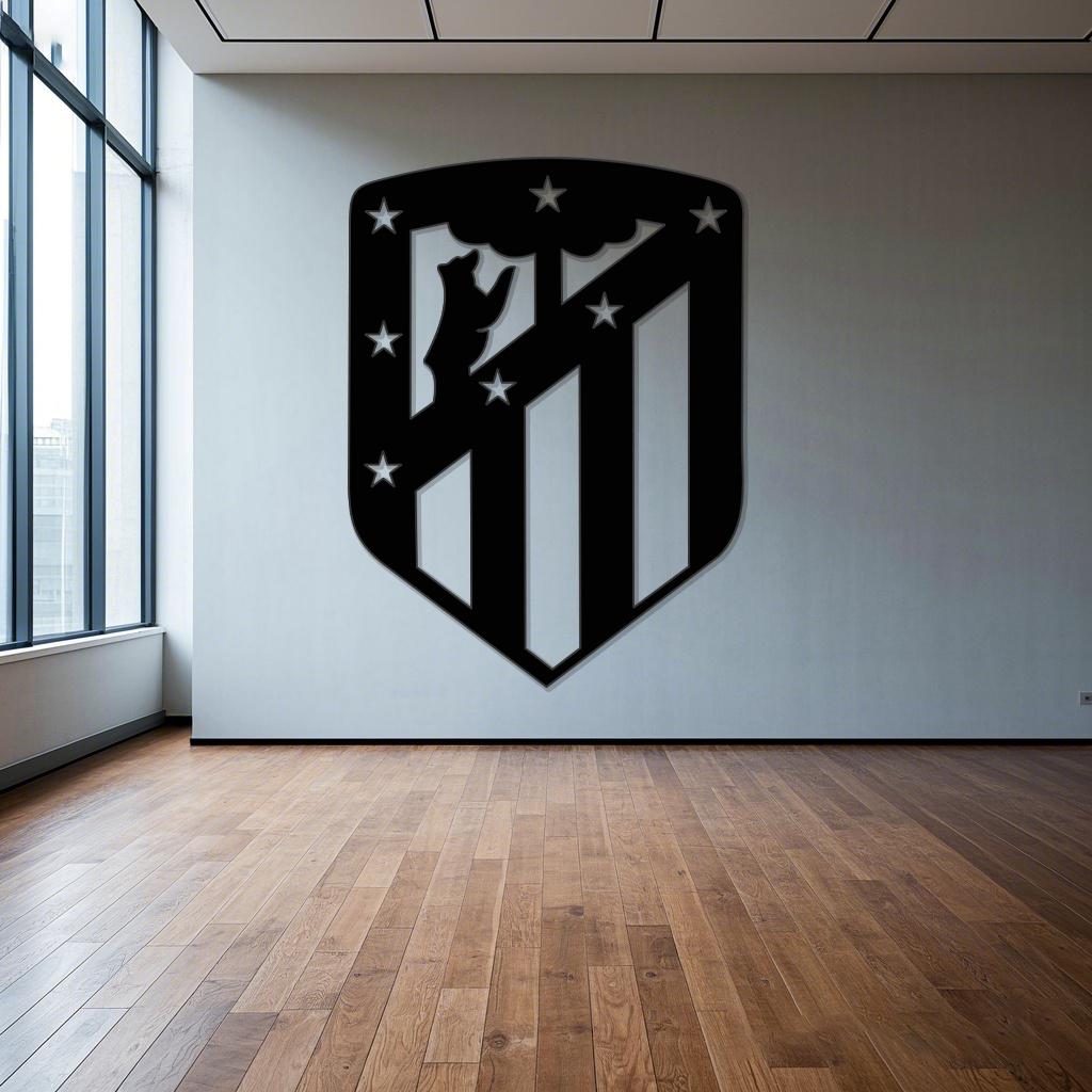Atletico Madrid Logo | Laser Cutting File | Dxf, Svg, Png, Pdf ...