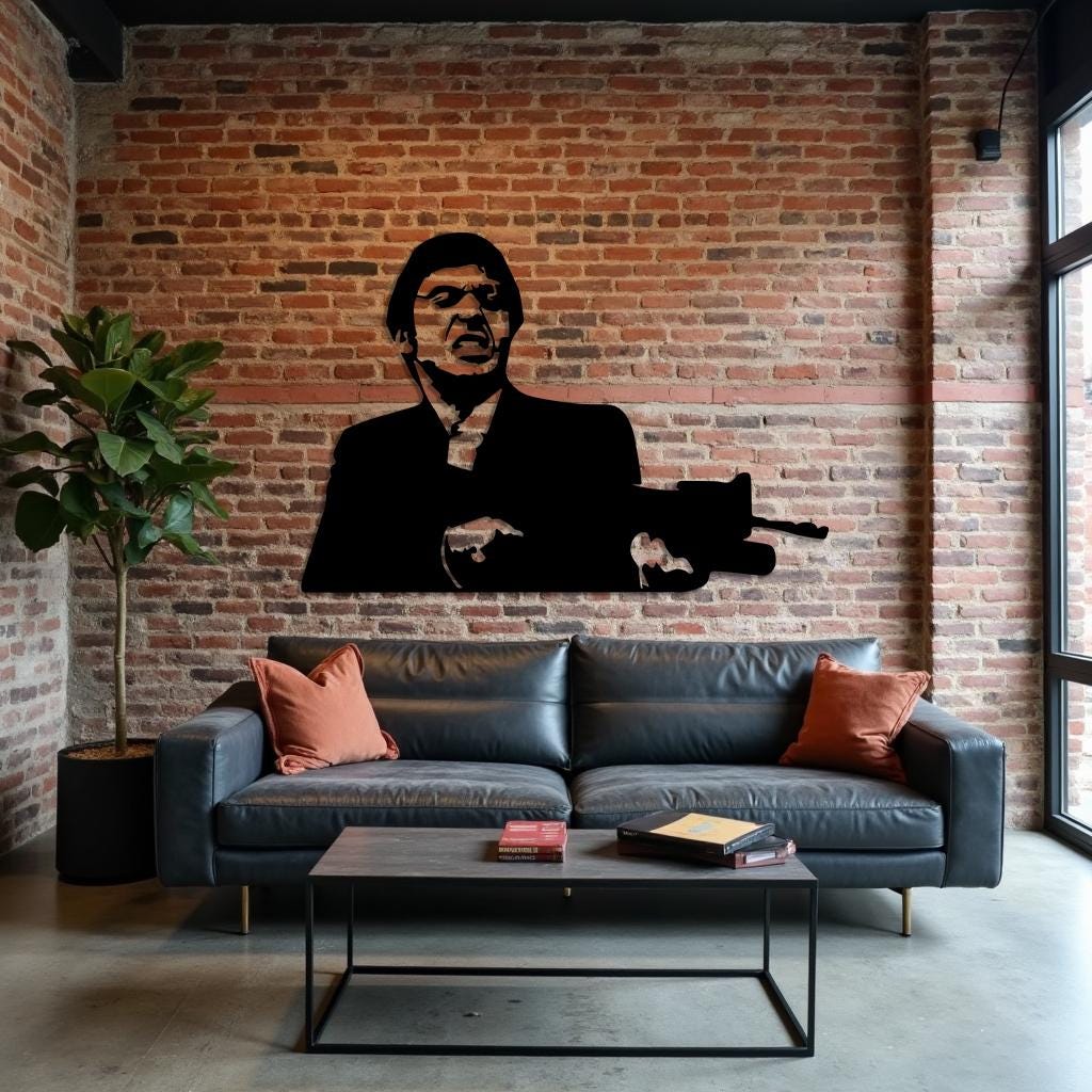 Scarface Laser Cut SVG PNG High-quality PDF Files | Wall Art ...