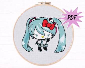 Hatsune Miku Svg - Etsy Singapore