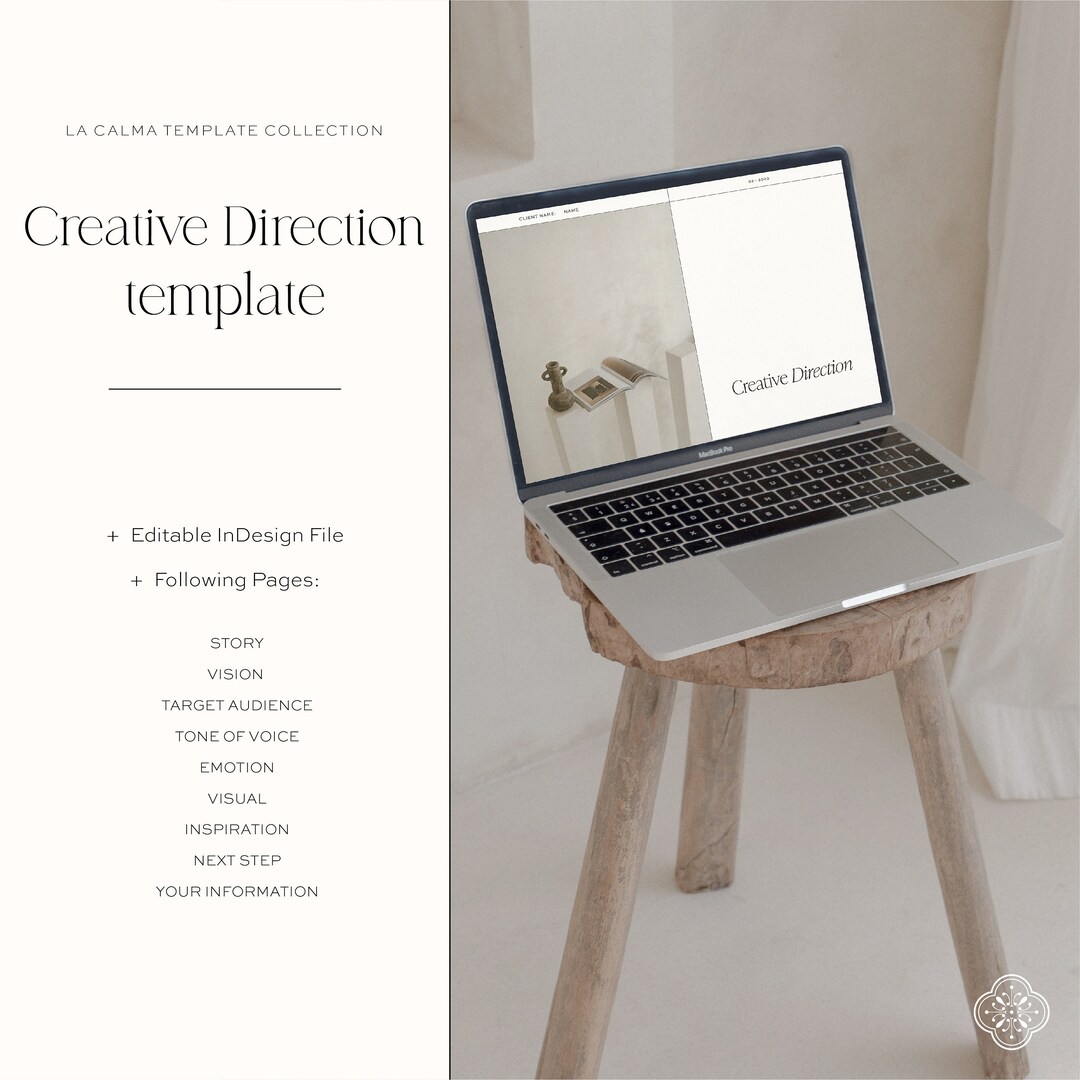 Creative Direction Template Visual Direction Creative Template Indesign ...