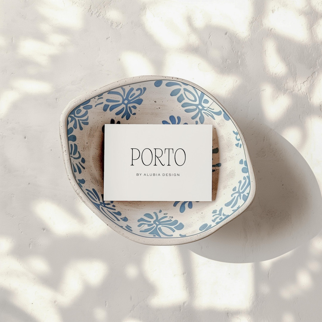 Porto Mockup | Card Mockup | Aesthetic Mockup | Paper Mockup ...
