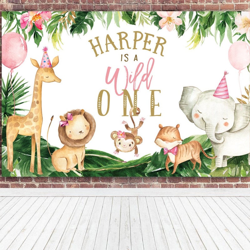 Wild One Backdrop - Etsy