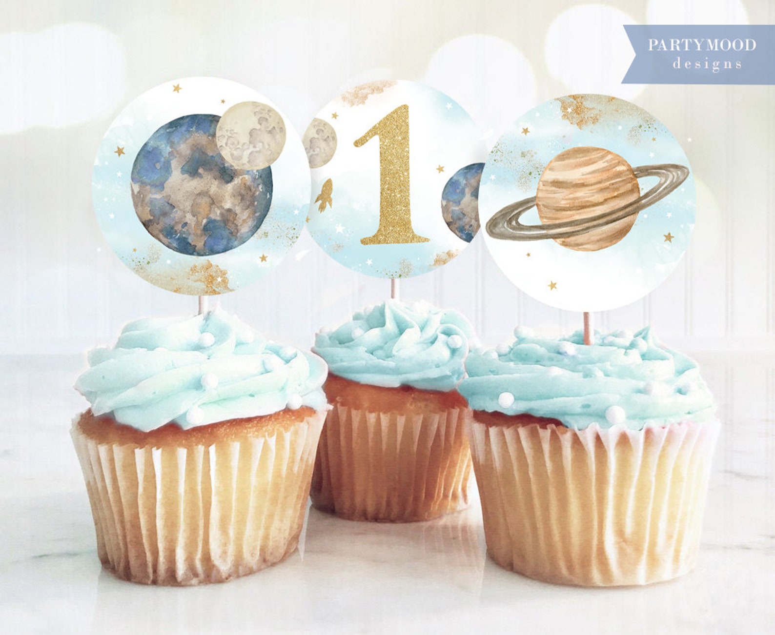 Space Backdrop, Outer Space First Birthday, Space Theme, First Trip ...