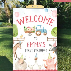 Farm Cupcake Toppers, Centerpieces, Cupcakes, Farm Animals, Boy Second ...