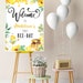 Bee Welcome Sign, Editable Bumble Bee Decor, Little Honey Birthday ...