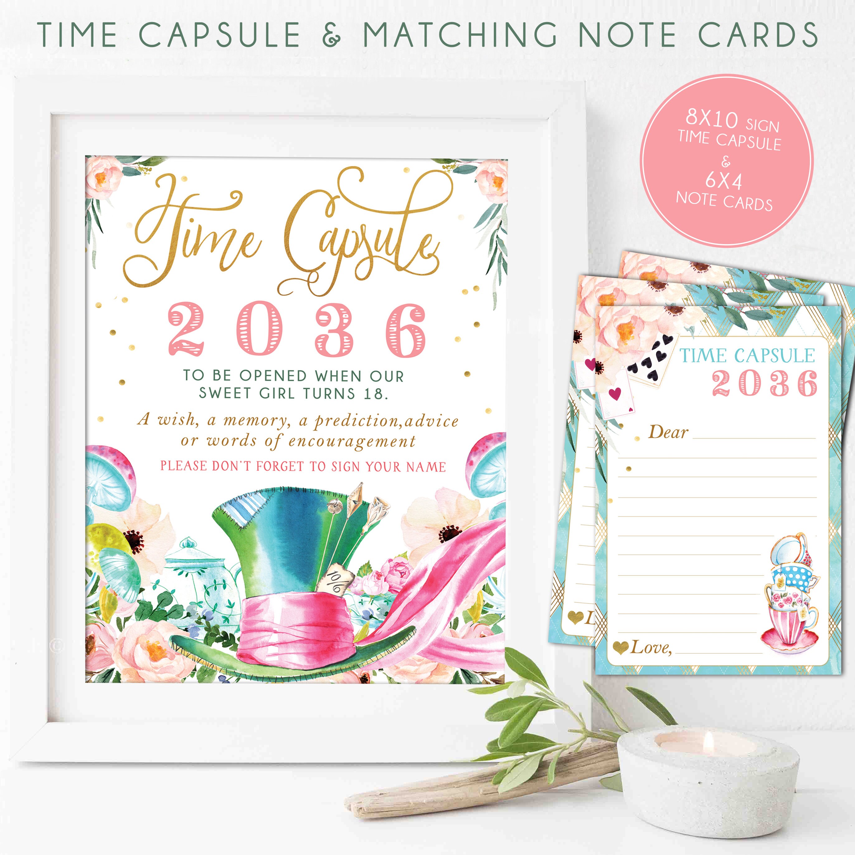 Alice in Wonderland Milestone Board, Baby Infographic, Onederland Girl ...