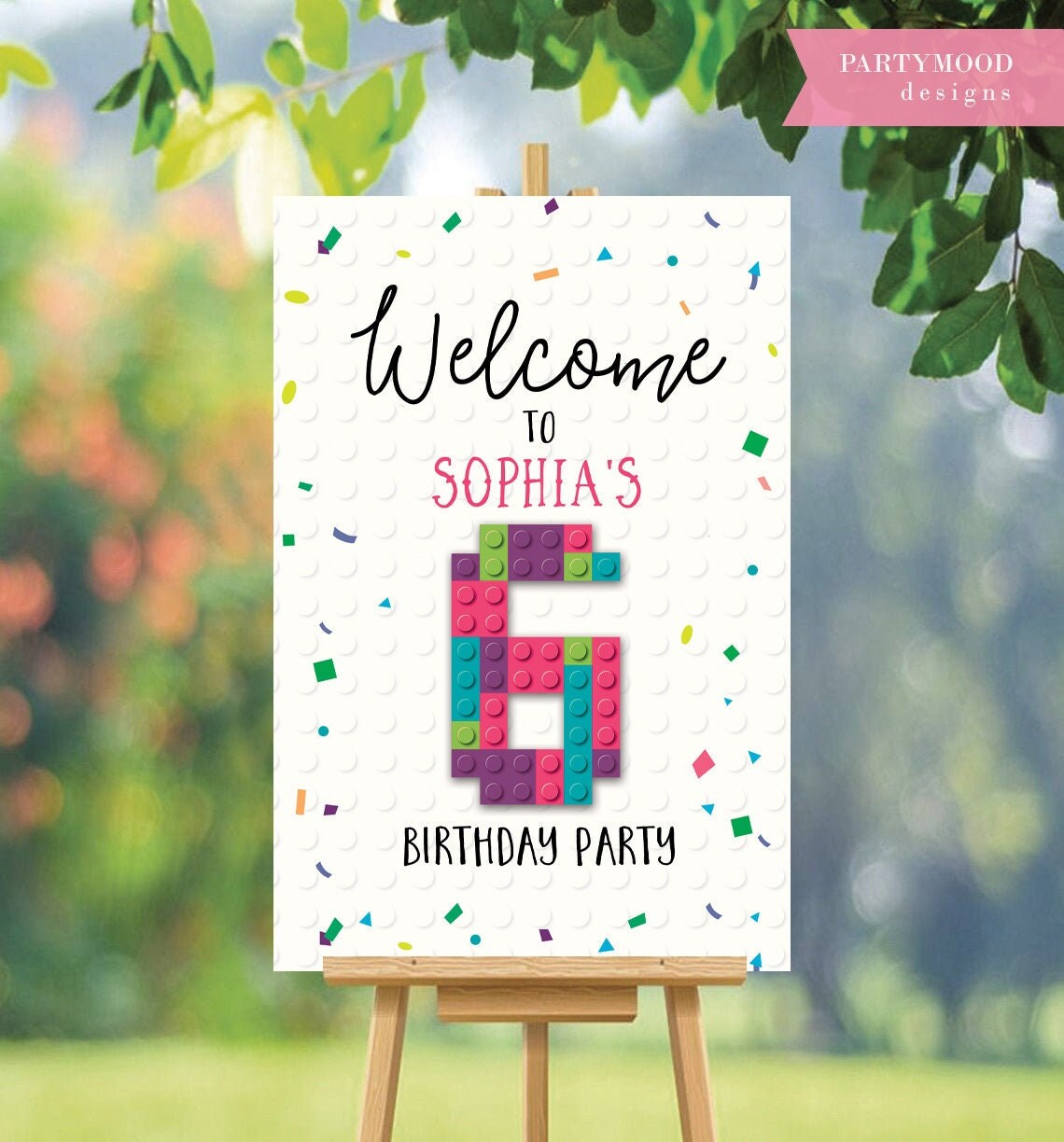 Building Blocks Welcome Sign Reception Blocks Birthday - Etsy